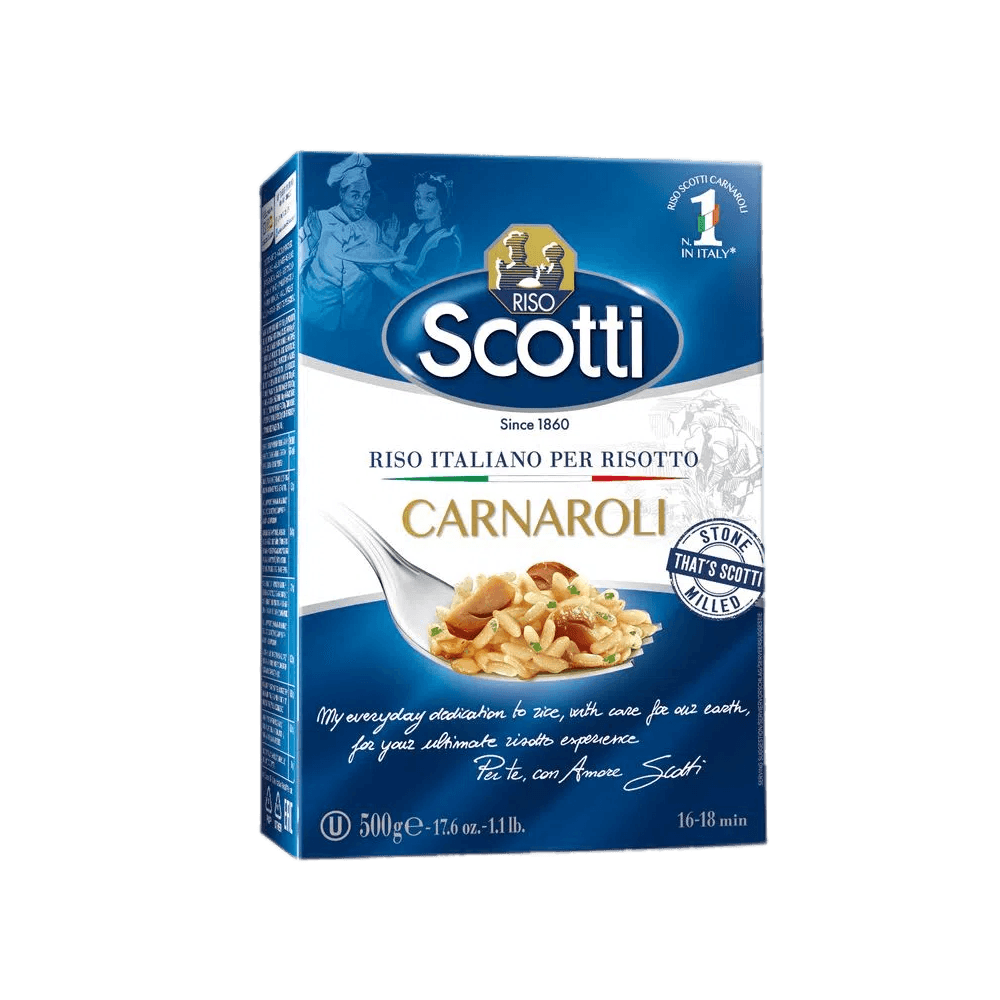 Arroz Carnaroli Scotti 500g Perfeito para Risoto - Divvino
